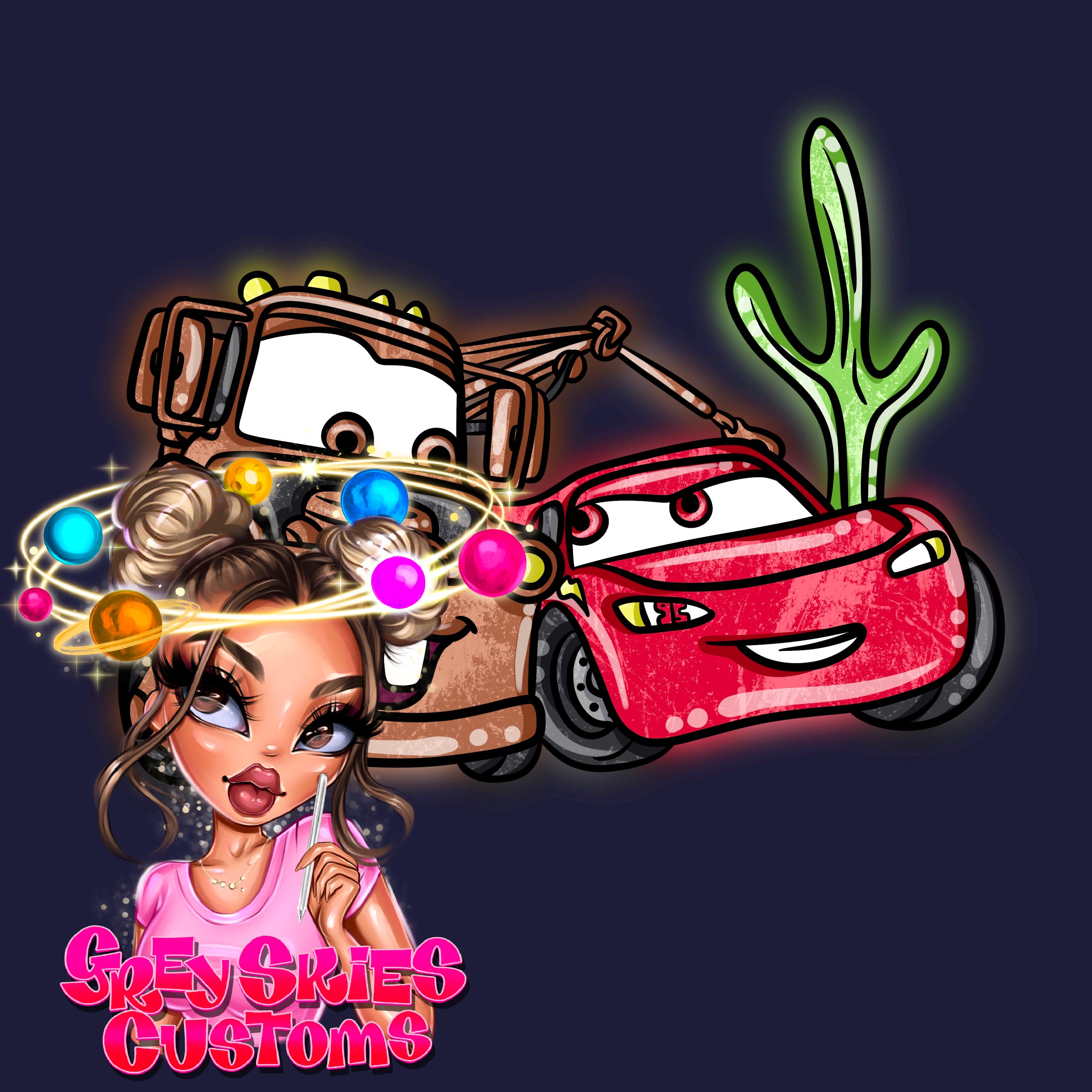 CARS PANEL – Grey Skies Custom Graphics